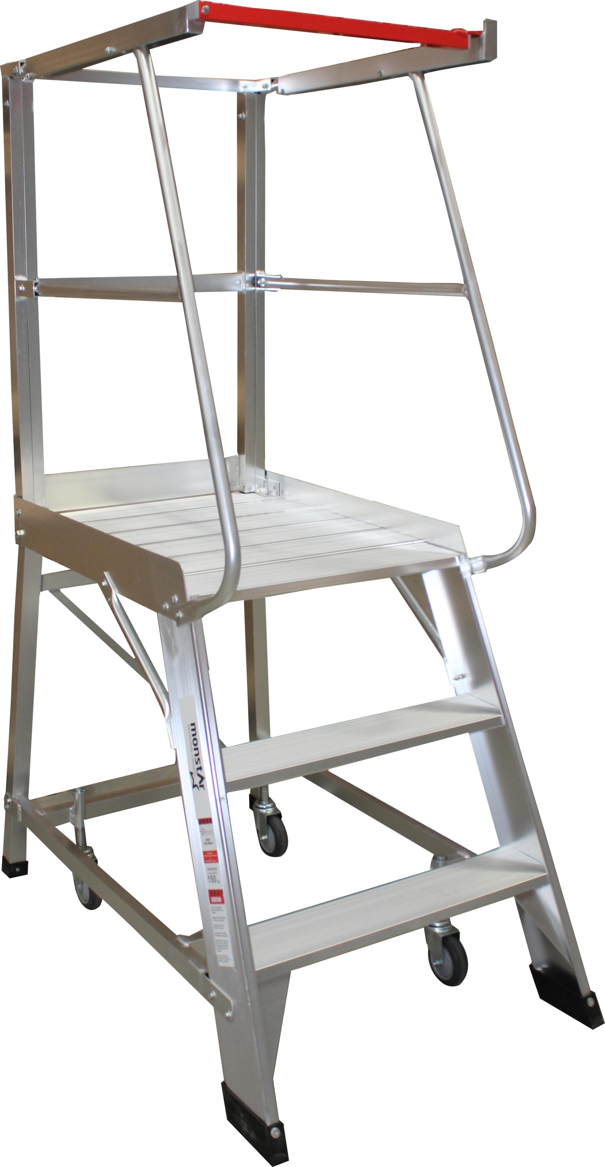 Monstar 3 Step Order Picking Ladder